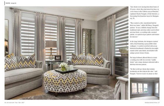 Vision Magazine - Decorating Den Interiors - C&J Interiors